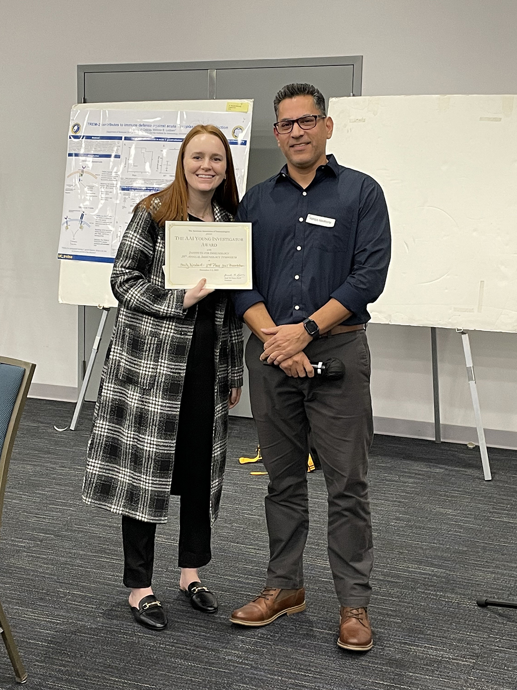 Emily Neubert (Tinoco Lab) wins a 2nd Place AAI Young Investigator ...